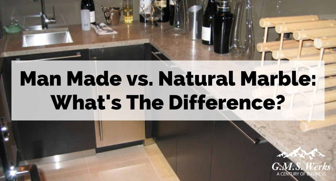 Blog - Man-Made vs. Natural Marble: What's the Difference?